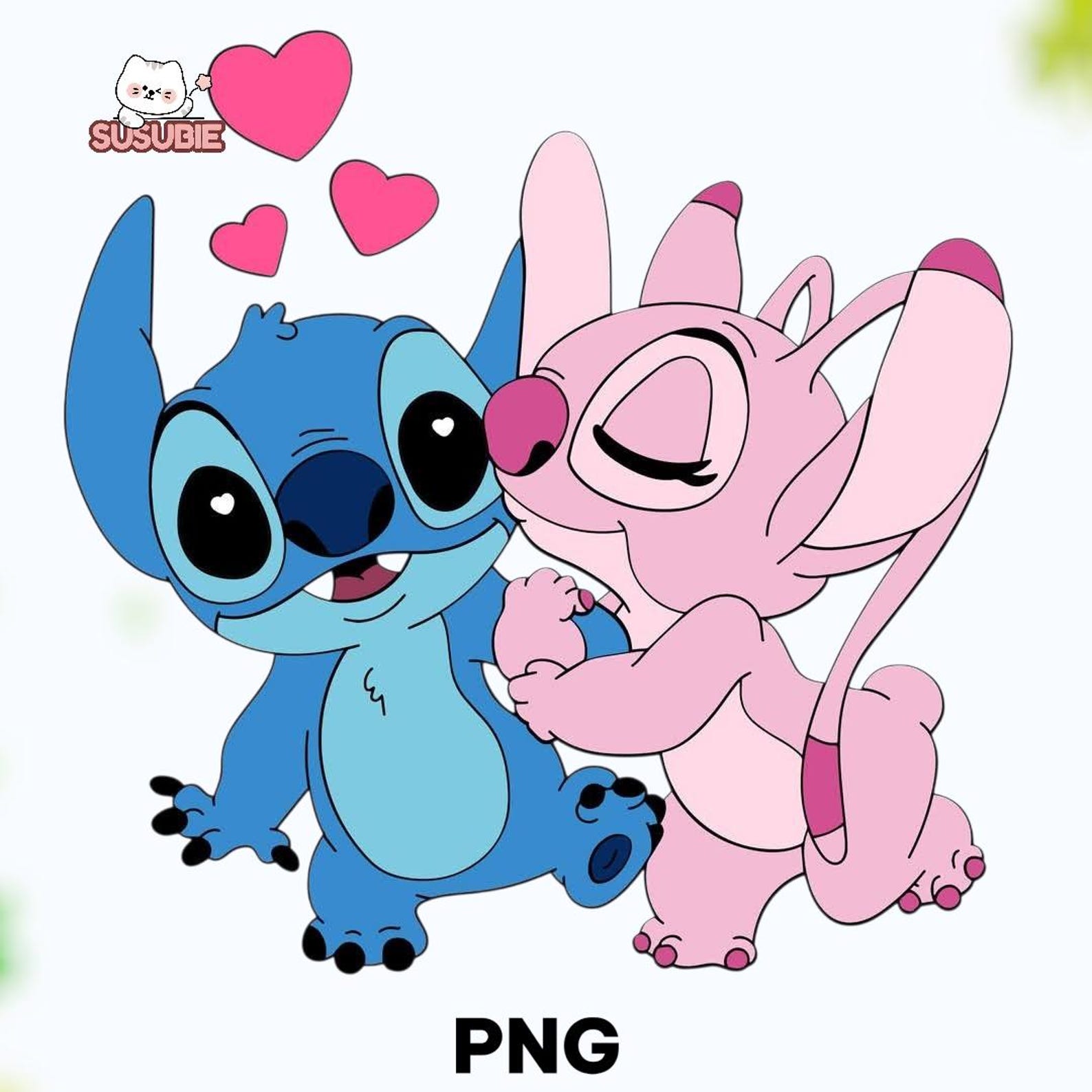 Stitch PNG, Cute Stitch Cartoon Clipart, Blue Alien Character ...