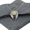 The Hebrew Word life חי CHAI on Jerusalem Stone Silver Necklace Pendant ...