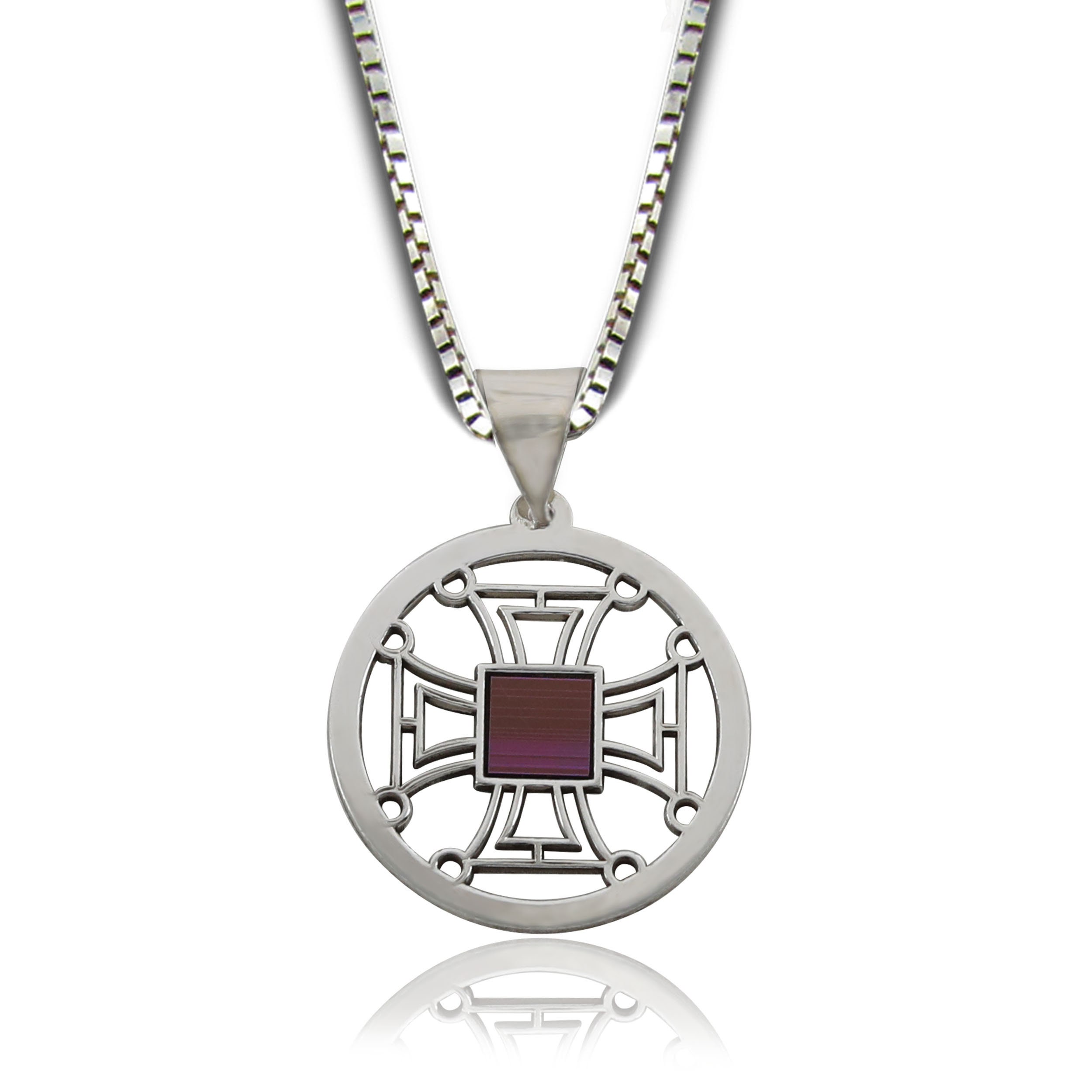 Cross Crosslet Nano Bible (NEW TESTAMENT) Necklaces Jewelry Silver 925 ...