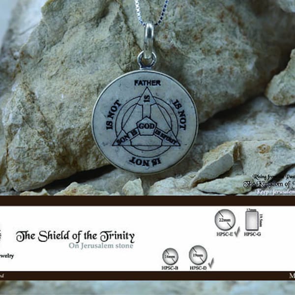 Shield of the Trinity Necklace - Etsy