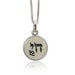 The Hebrew Word life חי CHAI on Jerusalem Stone Silver Necklace Pendant ...