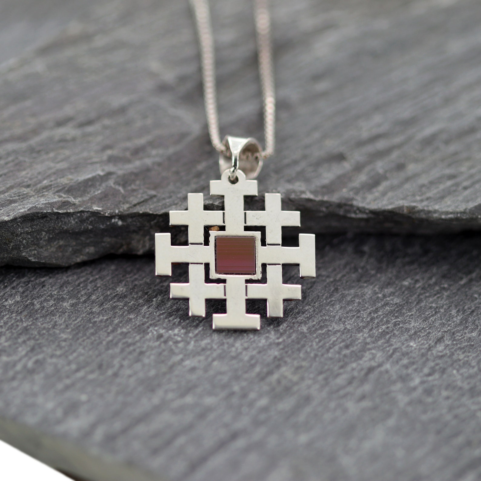 Jerusalem Cross Nano Bible NEW TESTAMENT Necklaces Jewelry - Etsy Israel