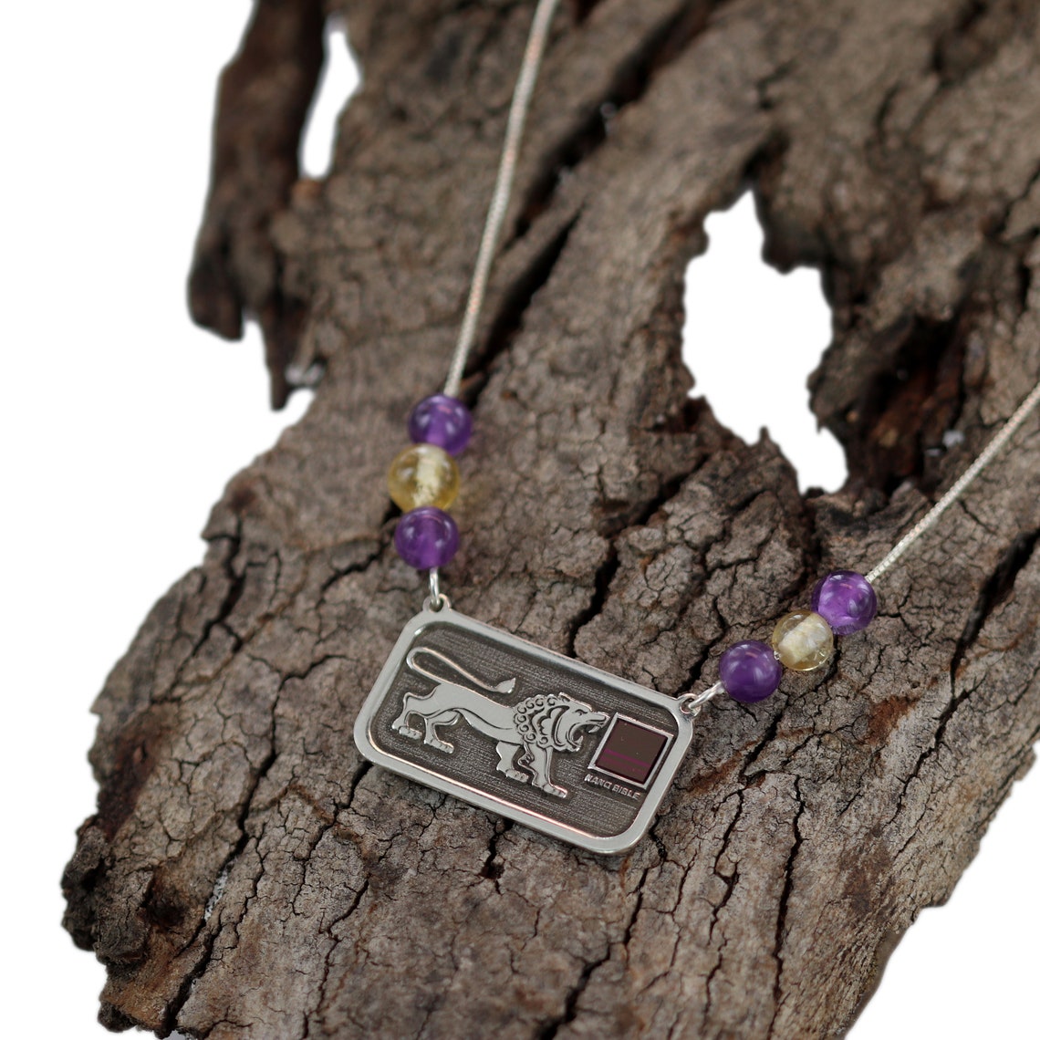 The Lion of Judah Nano Bible Necklaces Jewelry Silver 925 | Etsy