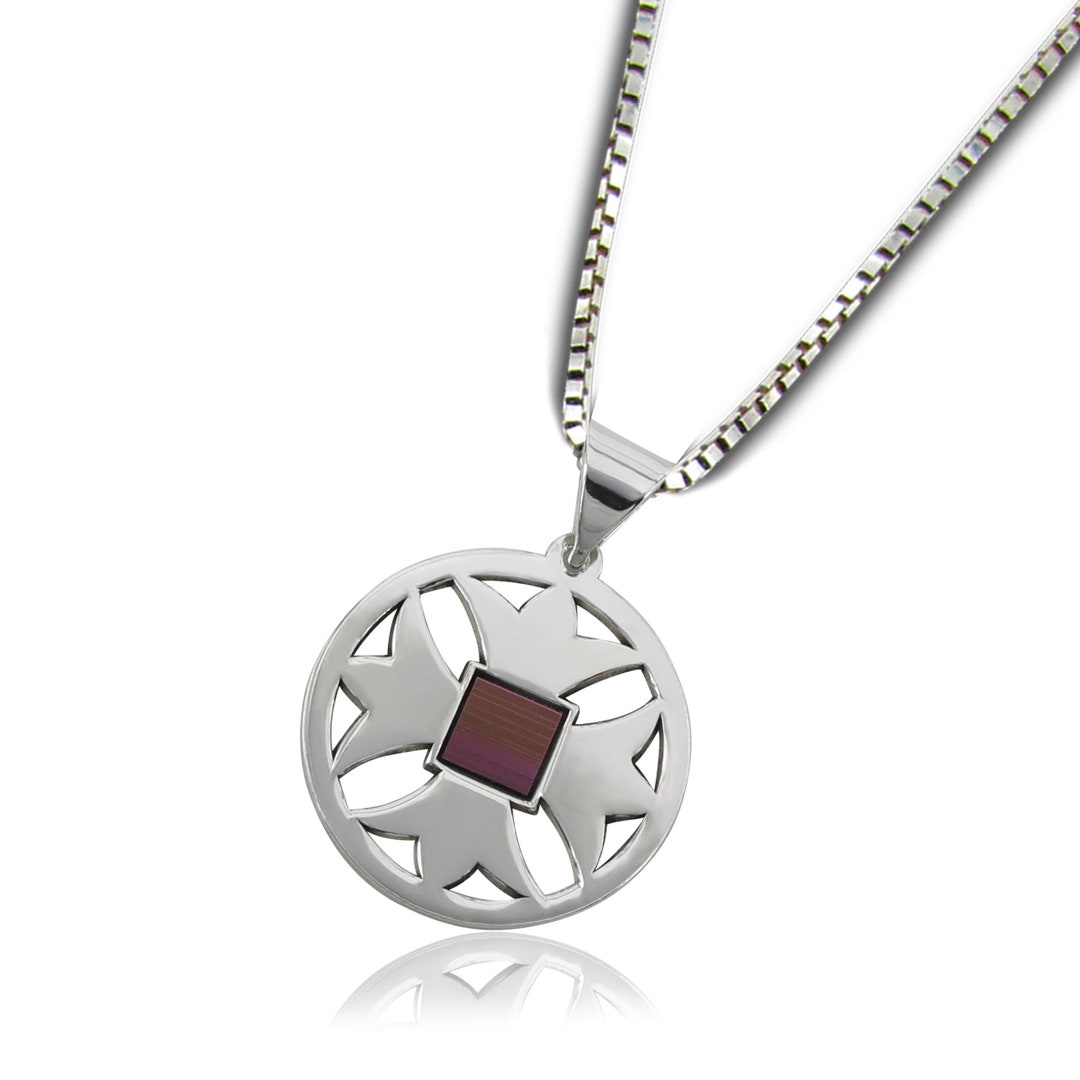 Cross Crosslet Nano Bible (NEW TESTAMENT) Necklaces Jewelry Silver 925 ...