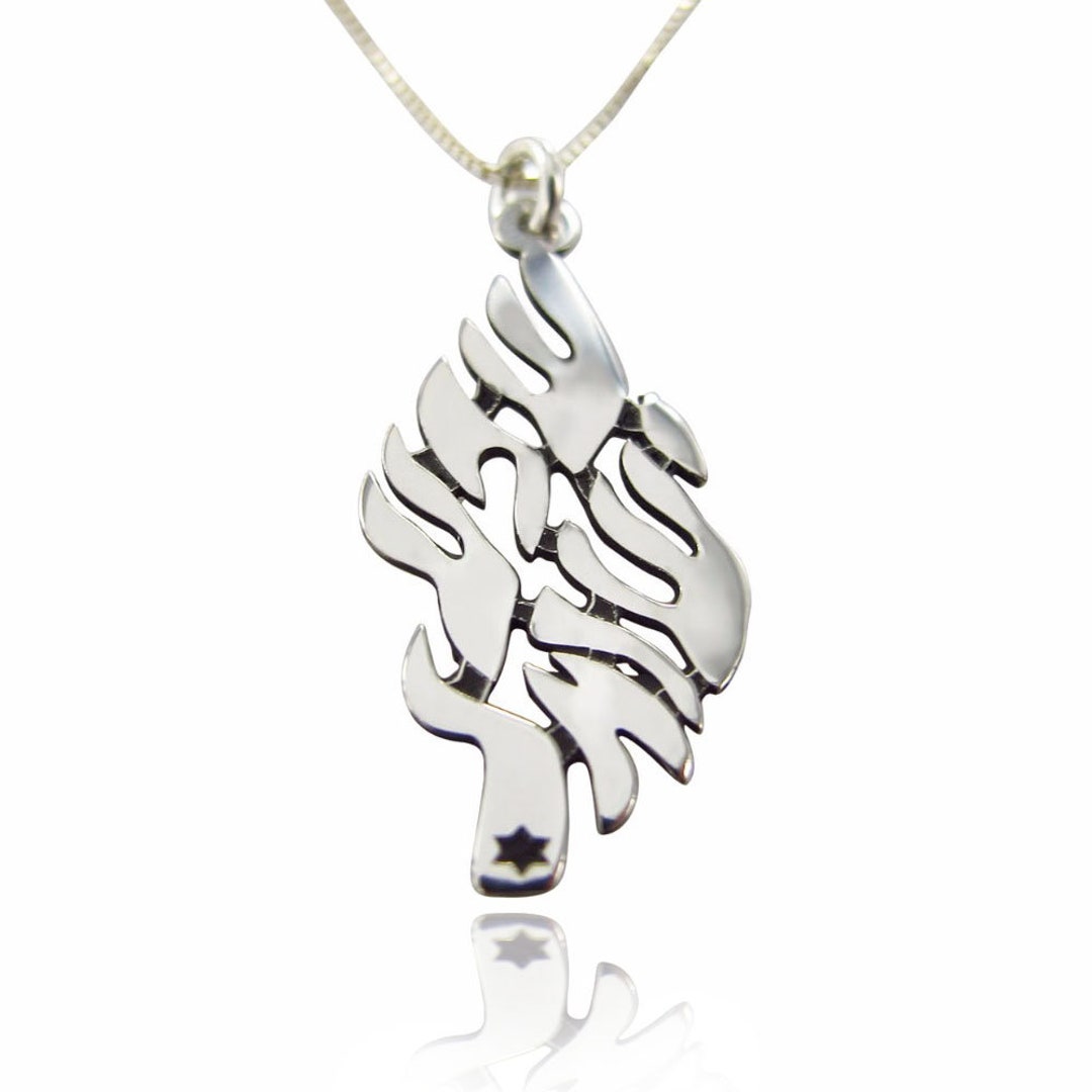 Faith's Flame: Silver Star of David and SHEMA ISRAEL Pray in Hebrew ...