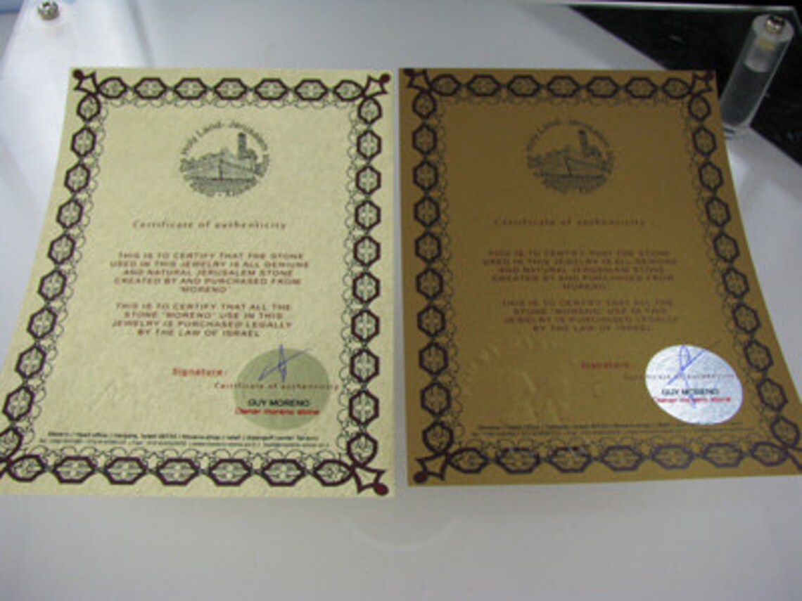 The Hebrew Word life חי CHAI on Oval Jerusalem - Etsy