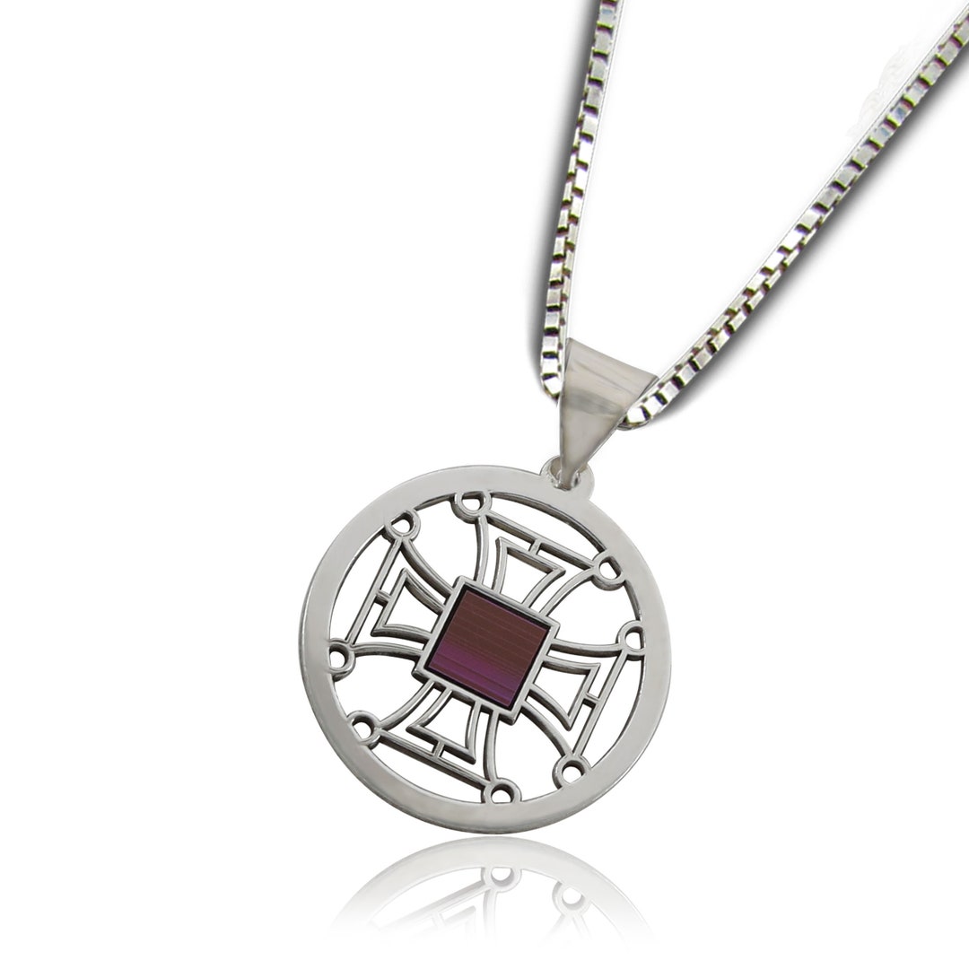 Cross Crosslet Nano Bible (NEW TESTAMENT) Necklaces Jewelry Silver 925 ...