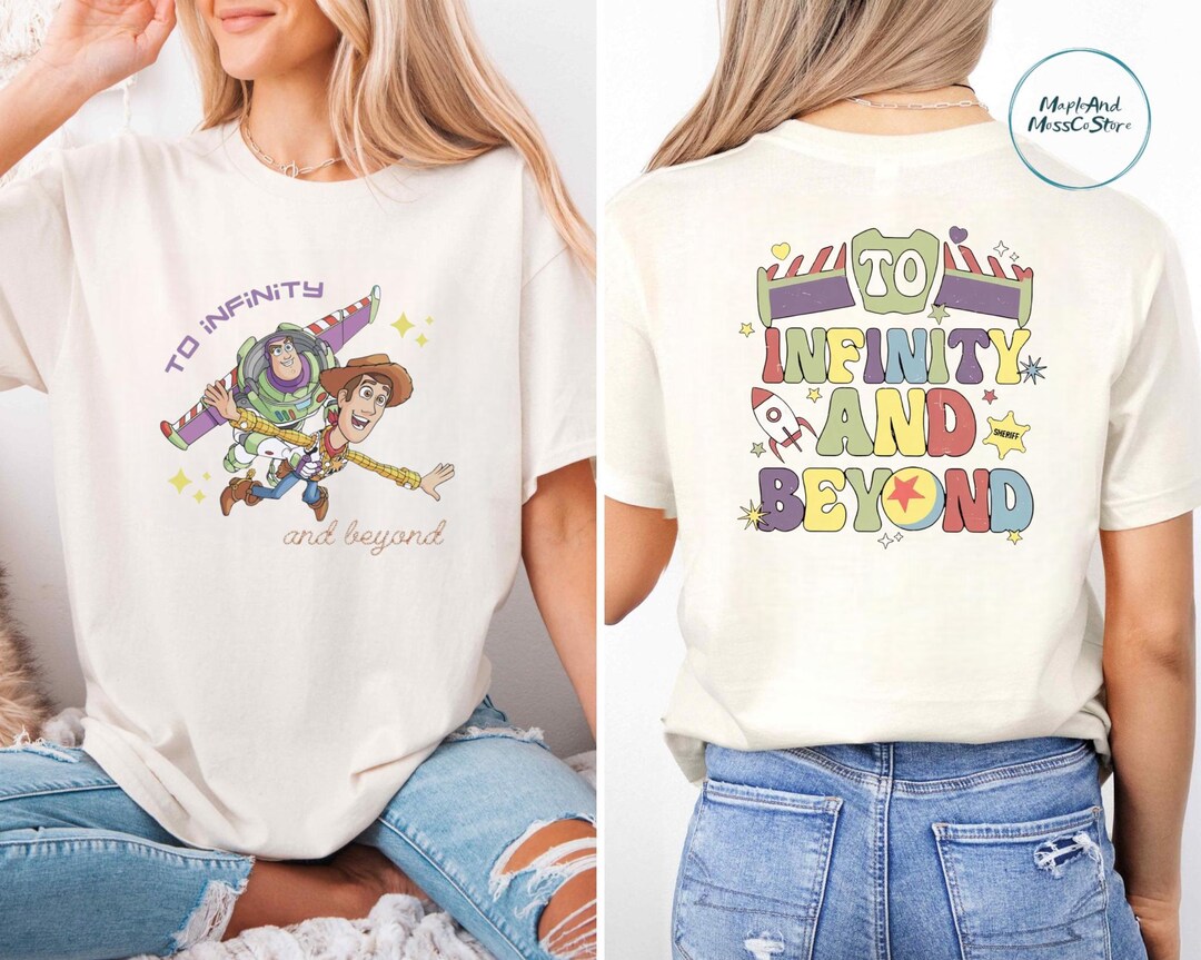 Comfort Colors® to Infinity and Beyond T-shirt, Buzz and Woody Shirt ...