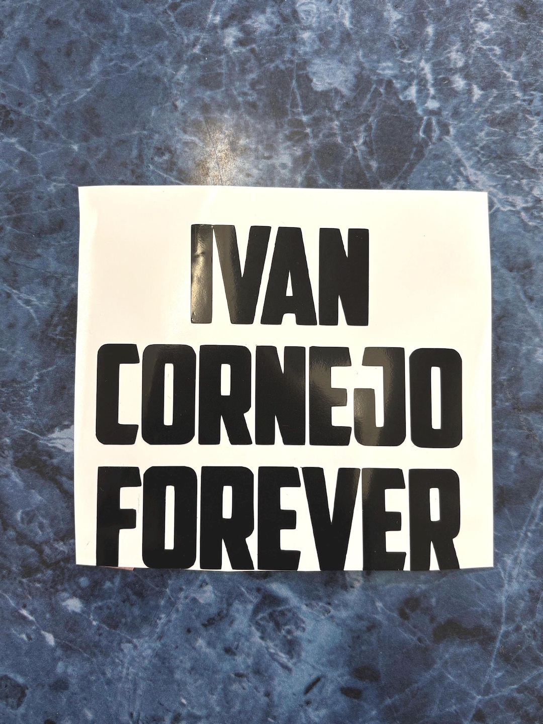 Ivan Cornejo Logo Vinyl Sticker Decal - Etsy