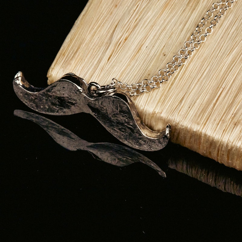Mustache Necklace - Etsy