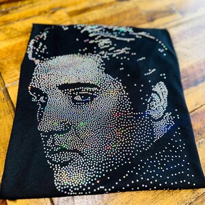 NEW DESIGN Elvis Side Look BLING Spangle Tees, Sweatshirts or Long ...