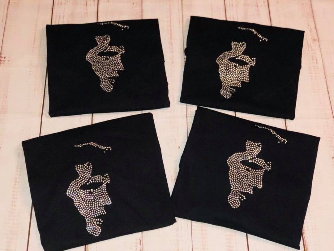 Elvis Presley Face Profile Bling Tee Elvis Tee With Quote on Back or ...