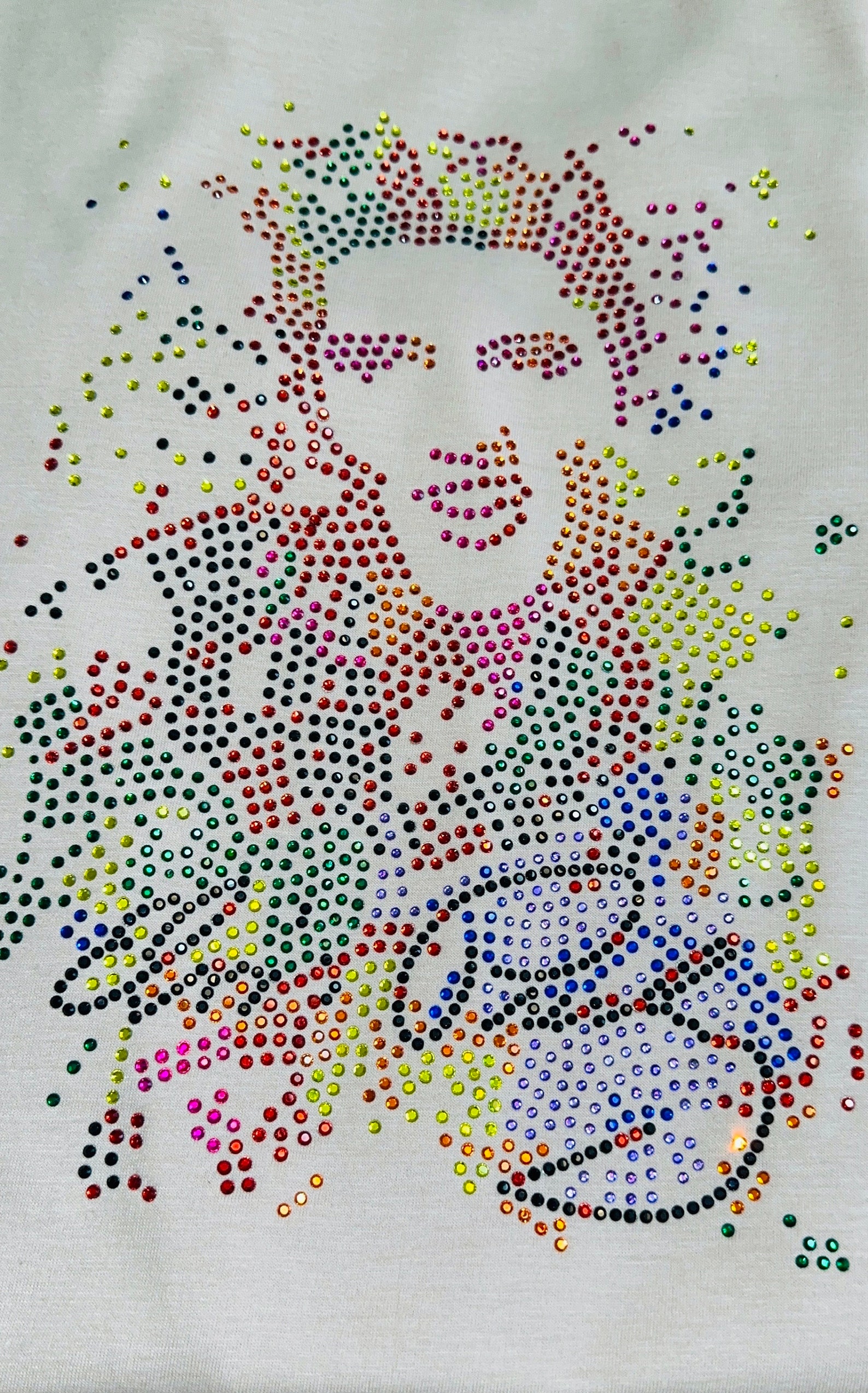NEW DESIGN Elvis Presley Scattered Rhinestone Tee With - Etsy