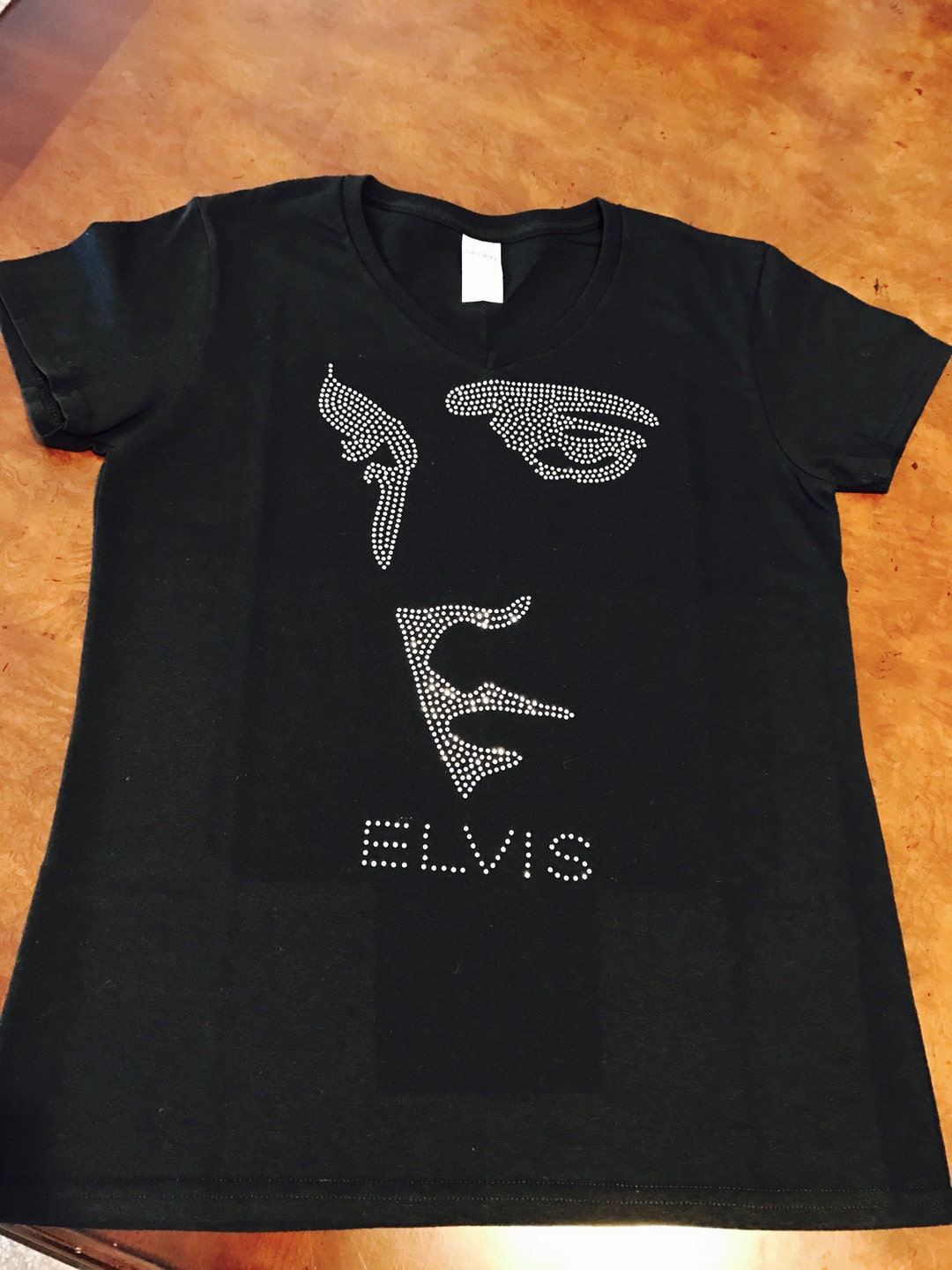 Elvis Presley Rhinestone Tee or Sweatshirt Elvis Face Bling - Etsy