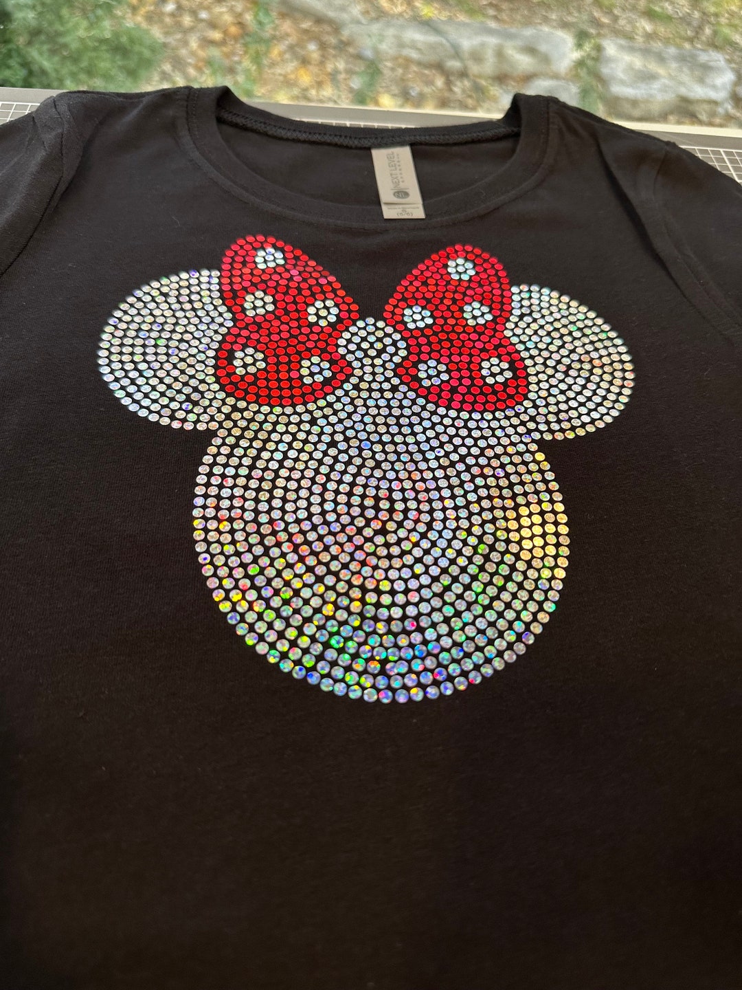 Personalized Minnie Mouse Bling/ Girl Mouse Tee/ Children & Adult Sizes ...
