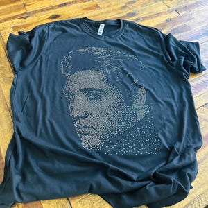 NEW DESIGN Elvis Side Look BLING Spangle Tees, Sweatshirts or Long ...