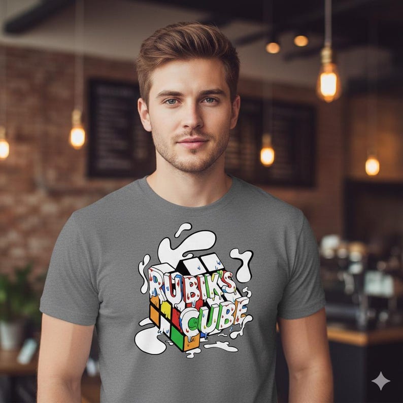 Rubik's Cube PNG | Digital Download | Dripping Rubik's Cube Sublimation ...