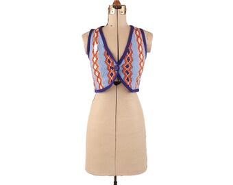 70s vest | Etsy