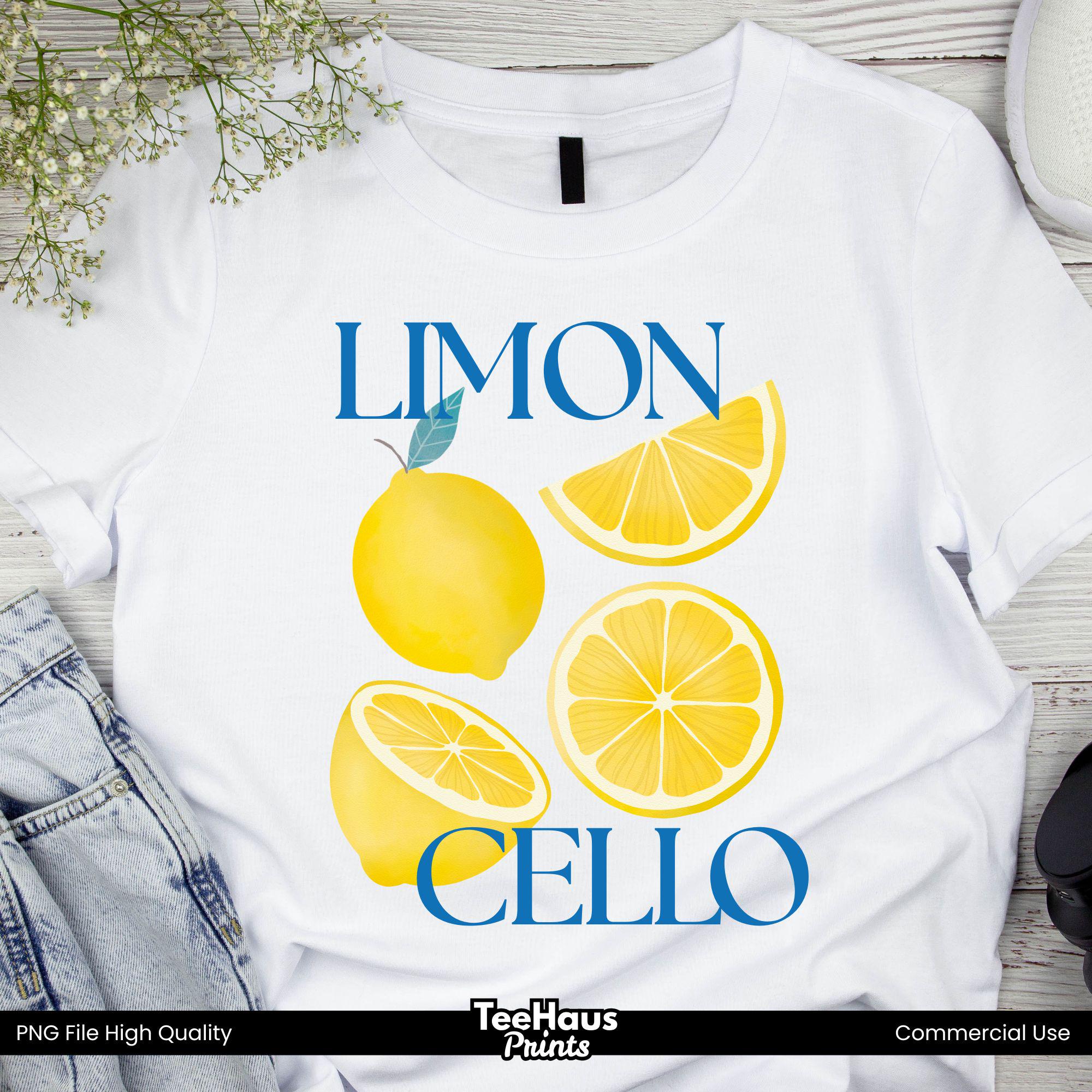 Limoncello PNG, Amalfi Coast Lemon Shirt Design, Italian Summer Retro ...