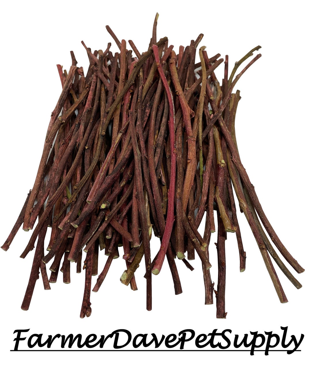 100 Blueberry Ultra Skinny Sticks for Rabbits, Guinea Pigs, Chinchillas ...