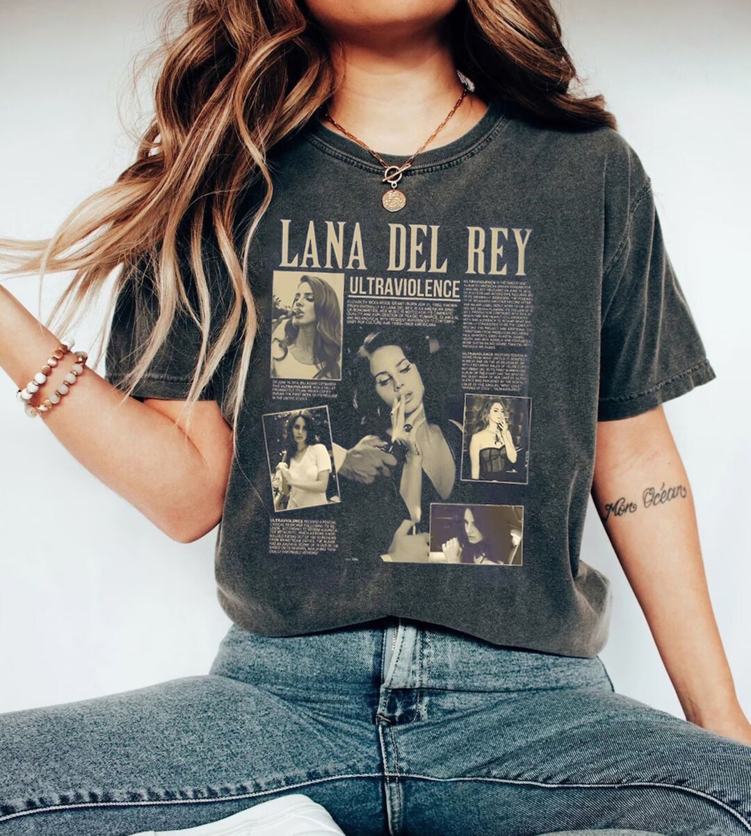 Retro Lana Del Rey Shirt, Lana Del Rey Merch, Lana Del Rey ...