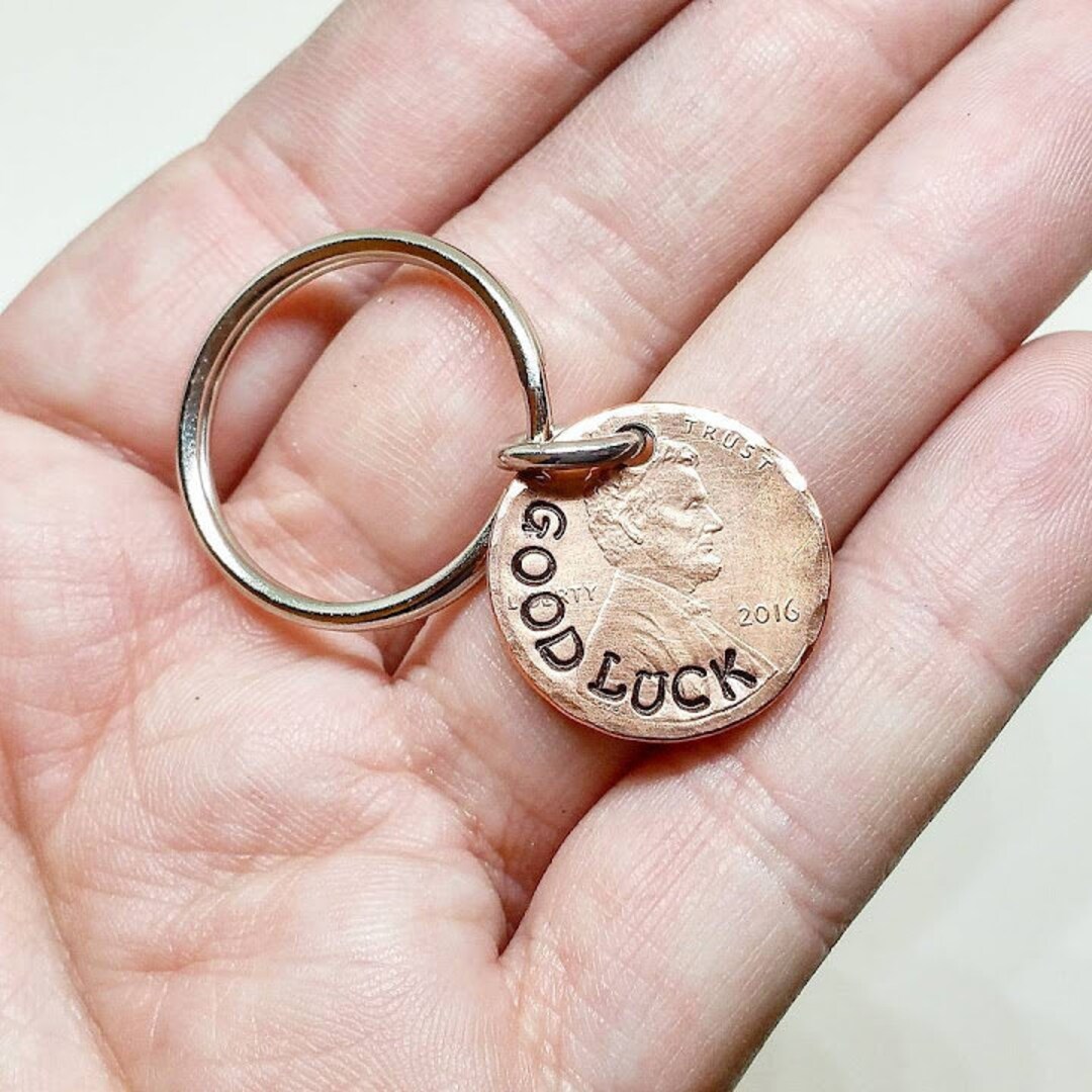 Graduation Gift, Penny Key Chain, Good Luck Penny, Good Luck, 2019 High ...