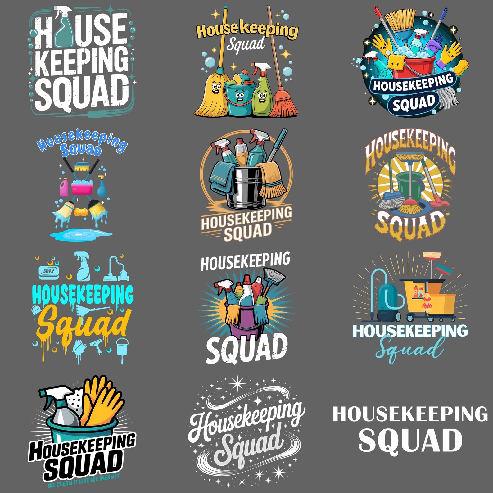 Housekeeping Team PNG Cleaning Crew Housekeeper Homemaker Clipart ...