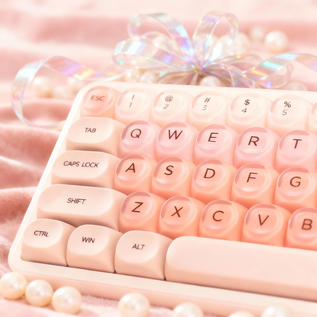 Foundation Liquid Themed Keycaps | 130-key PBT+PC Set | Compatible With ...