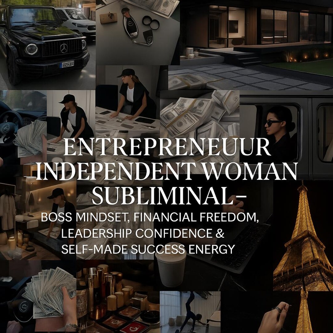 Entrepreneur Independent Woman Subliminal – Boss Mindset, Financial ...