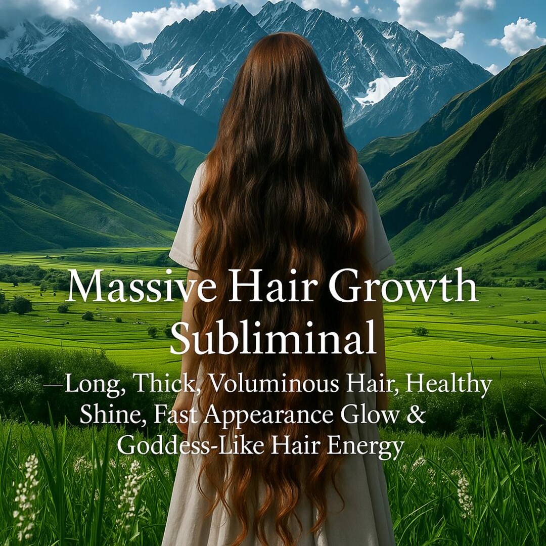Massive Hair Growth Subliminal – Long, Thick, Voluminous Hair, Healthy ...