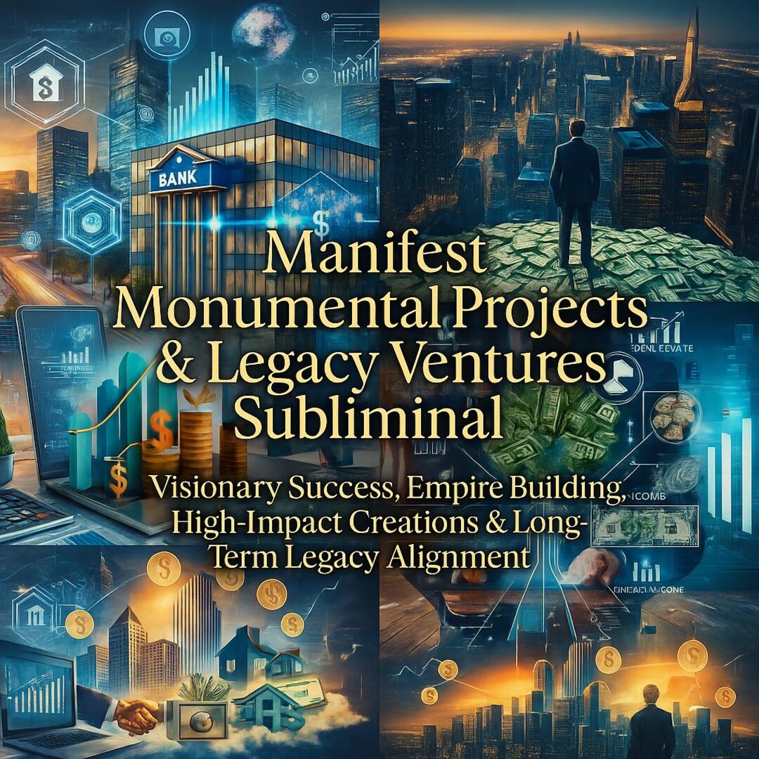 Manifest Monumental Projects & Legacy Ventures Subliminal Visionary ...