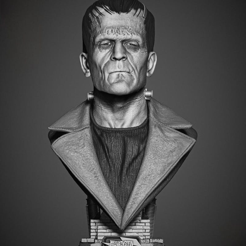 Horror Movie Monster Busts - Etsy UK