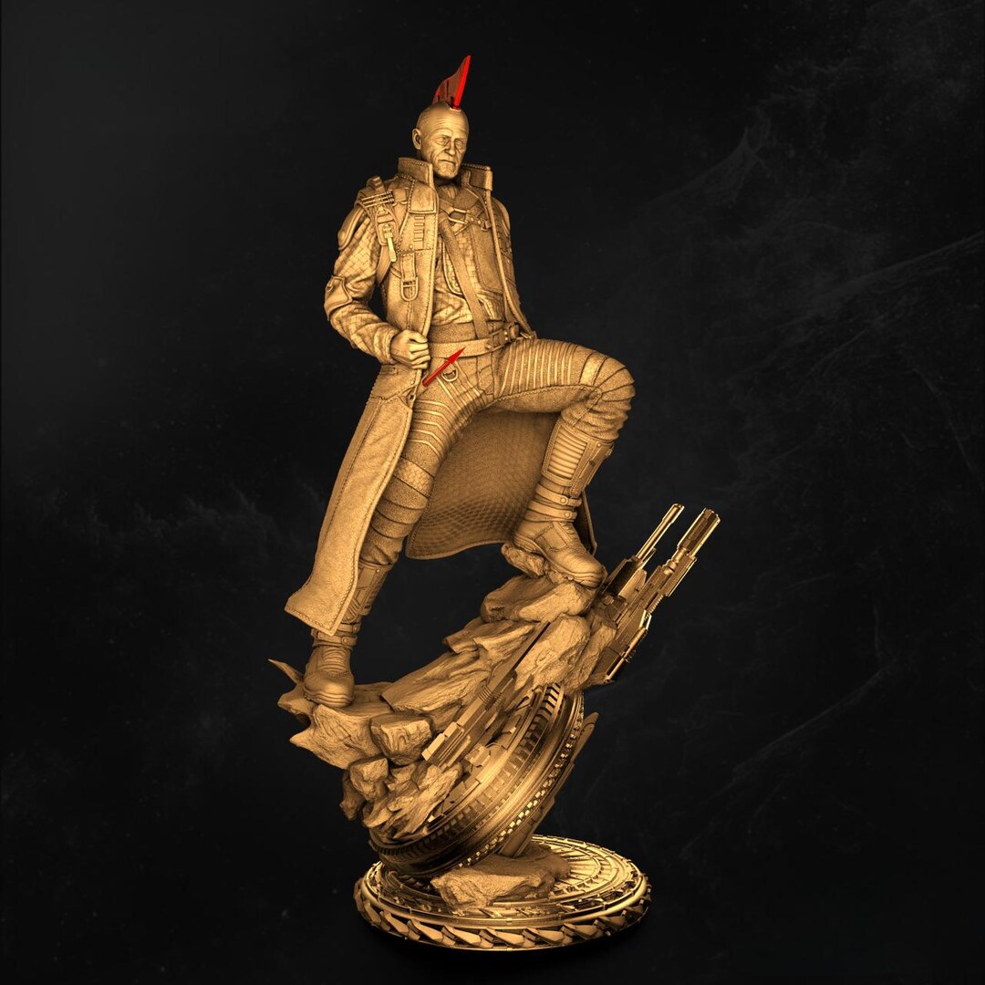 Yondu – Statue | Ravager Marksman STL Statue | Superhero 3D Print Model ...
