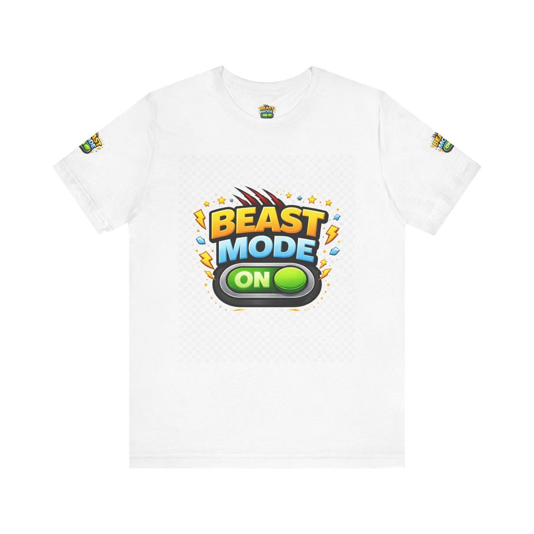 Beast Mode on Graphic T-shirt | Motivational Fitness Tee, Workout ...