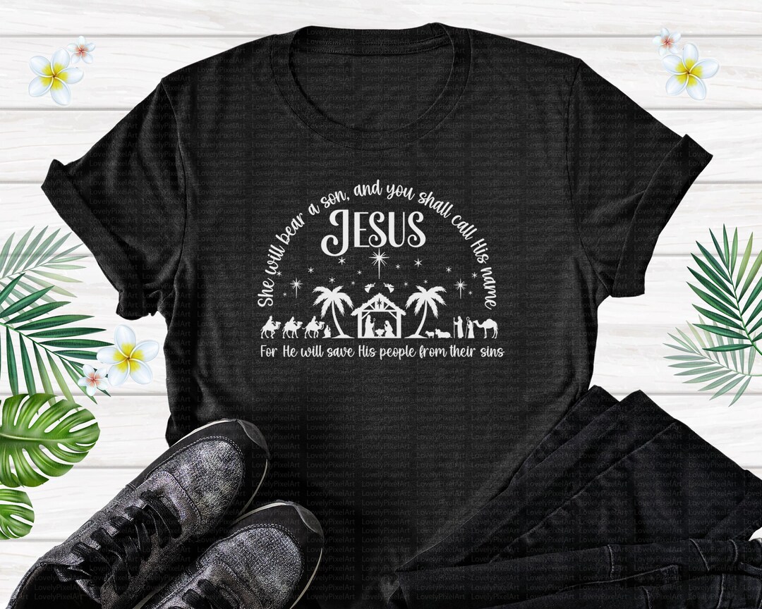 Jesus Nativity Matthew PNG | Bible Verse Christian Christmas Clipart ...