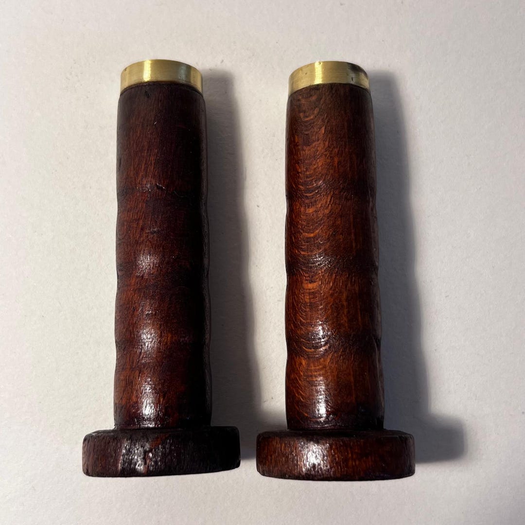 Two Antique Bobbin Light Pulls, Upcycled From Genuine Antique Bobbins ...
