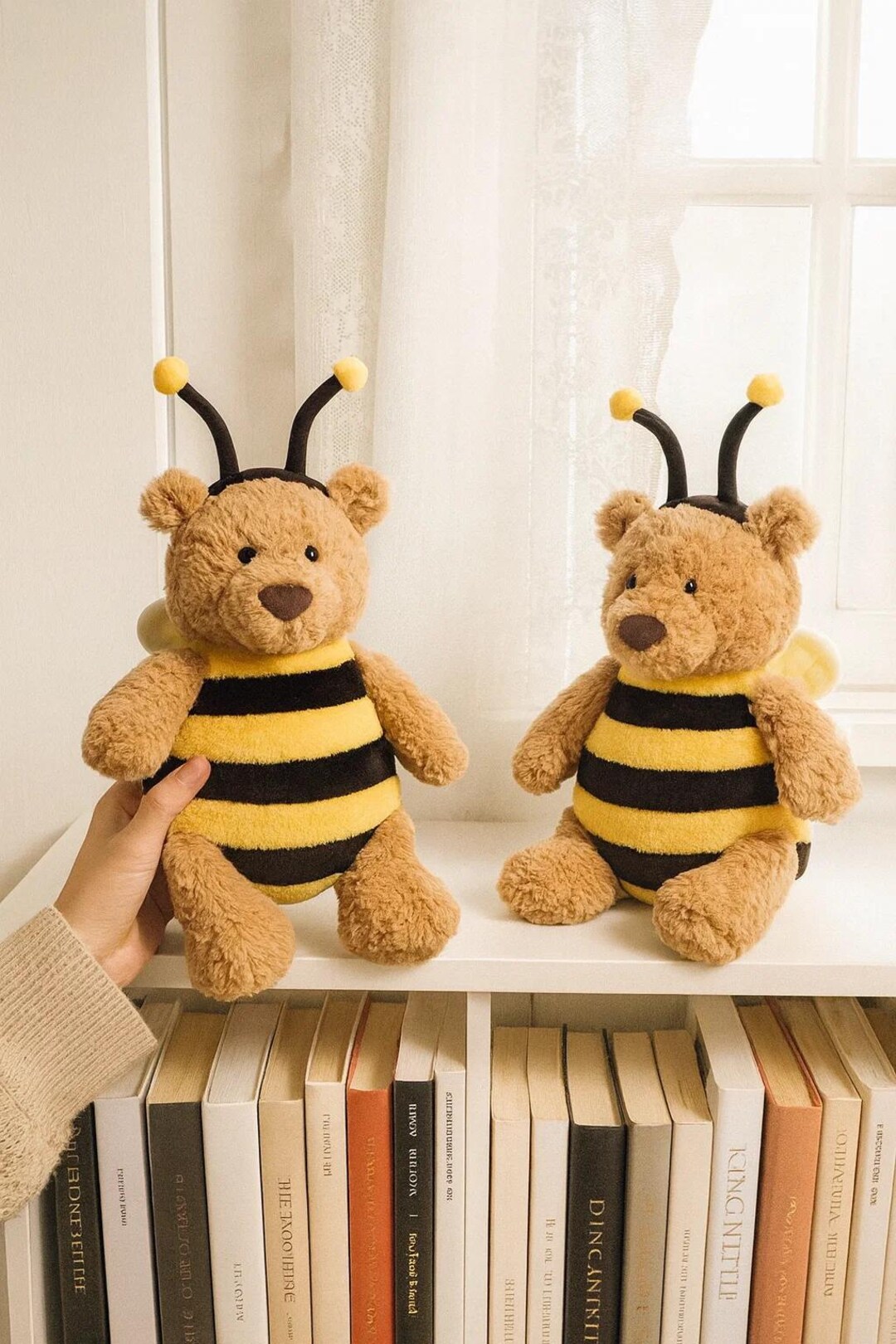 Plush Toy Birthday Gift, Cute Bee Bear Plush Animal, Comfortable Plush ...