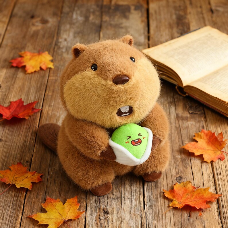 Cute Groundhog Plush Toy - Handmade Animal Filled With Groundhog ...