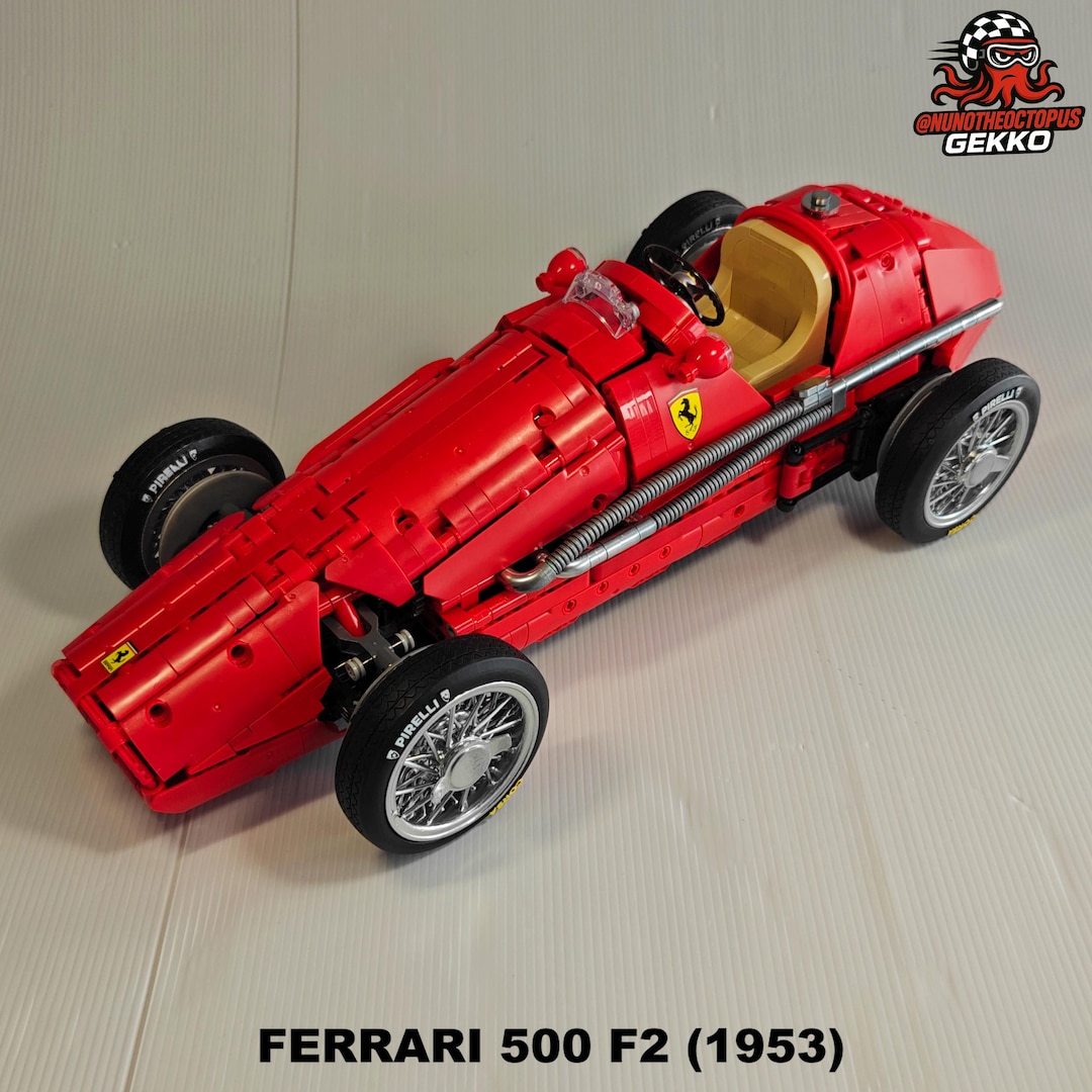 1:8 Lego Ferrari 500 F2 (1952/53) 3D Upgrade Pack - Moc-206365 ...