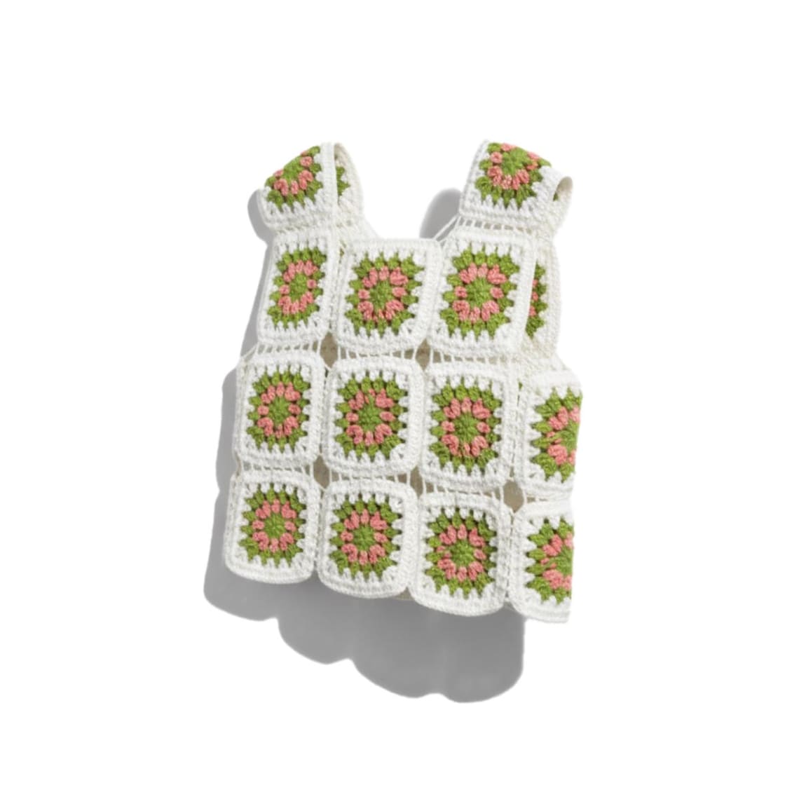 Granny Squares Vest Crochet Pattern - Etsy