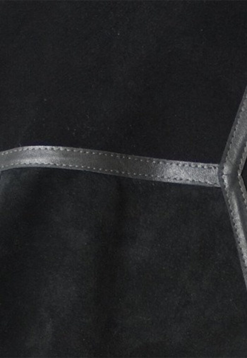 Suede Jacket With Asymmetric Seam Patterns. - Etsy