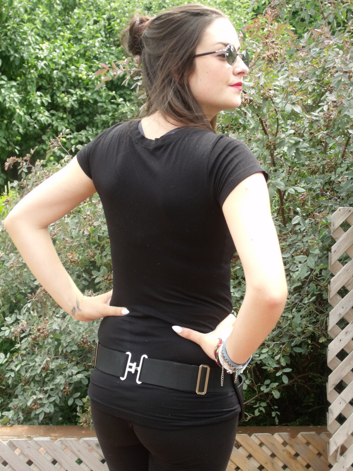 Black Leather Waitress, Waiter Apron - Etsy