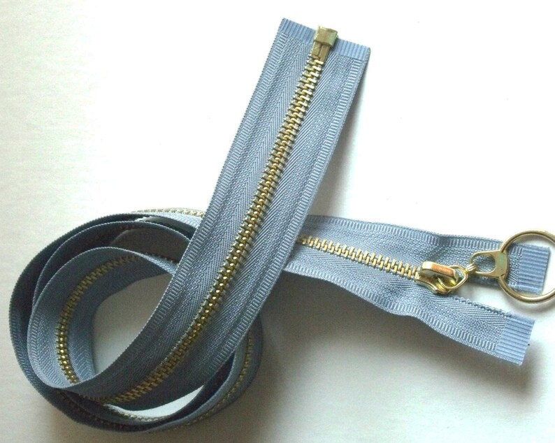 Blue Separating Zipper - Etsy