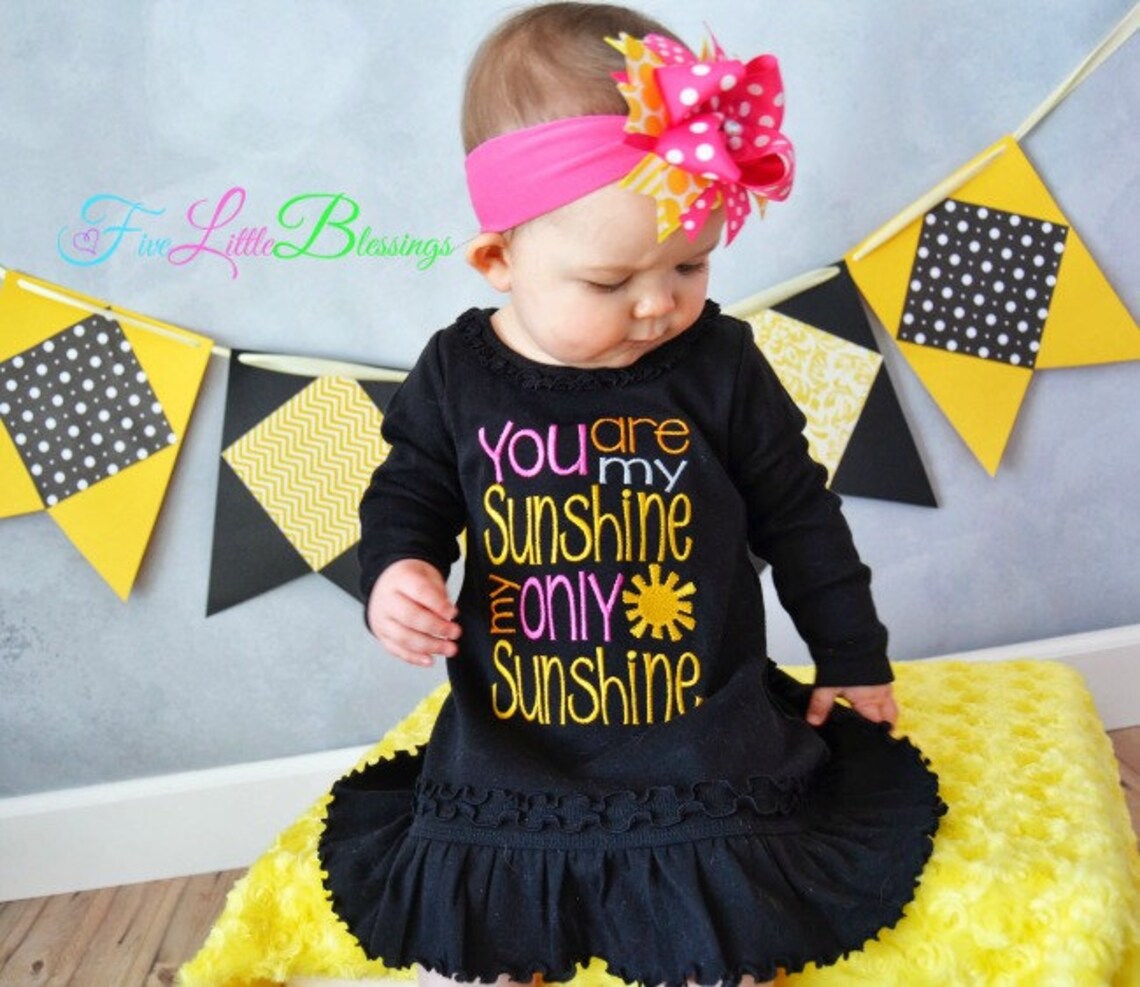 You Are My Sunshine My Only Sunshine Baby Shower Gift | Etsy