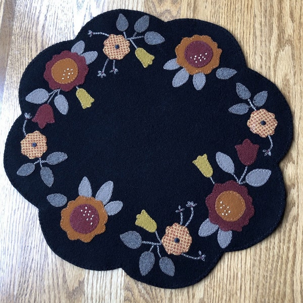 Wool Candle Mat - Etsy