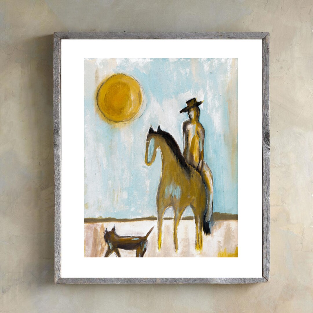 Sundance. Abstract Acrylic Landscape Painting - Etsy