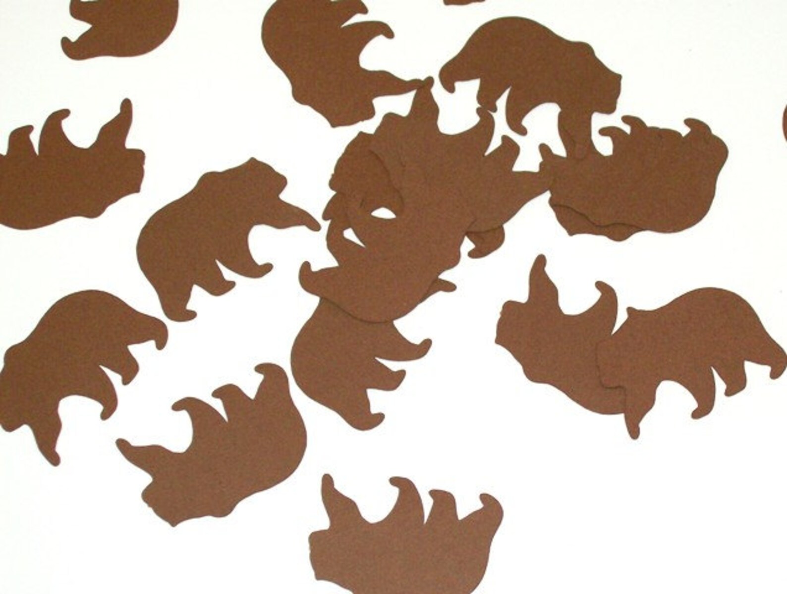 Bear Confetti/ Happy Birthday/ Birthday/ Table Confetti/ Party - Etsy