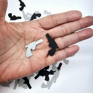 Gun Confetti/ Hunter/ Revolver/ Decoraitng/ Party Supplies - Etsy