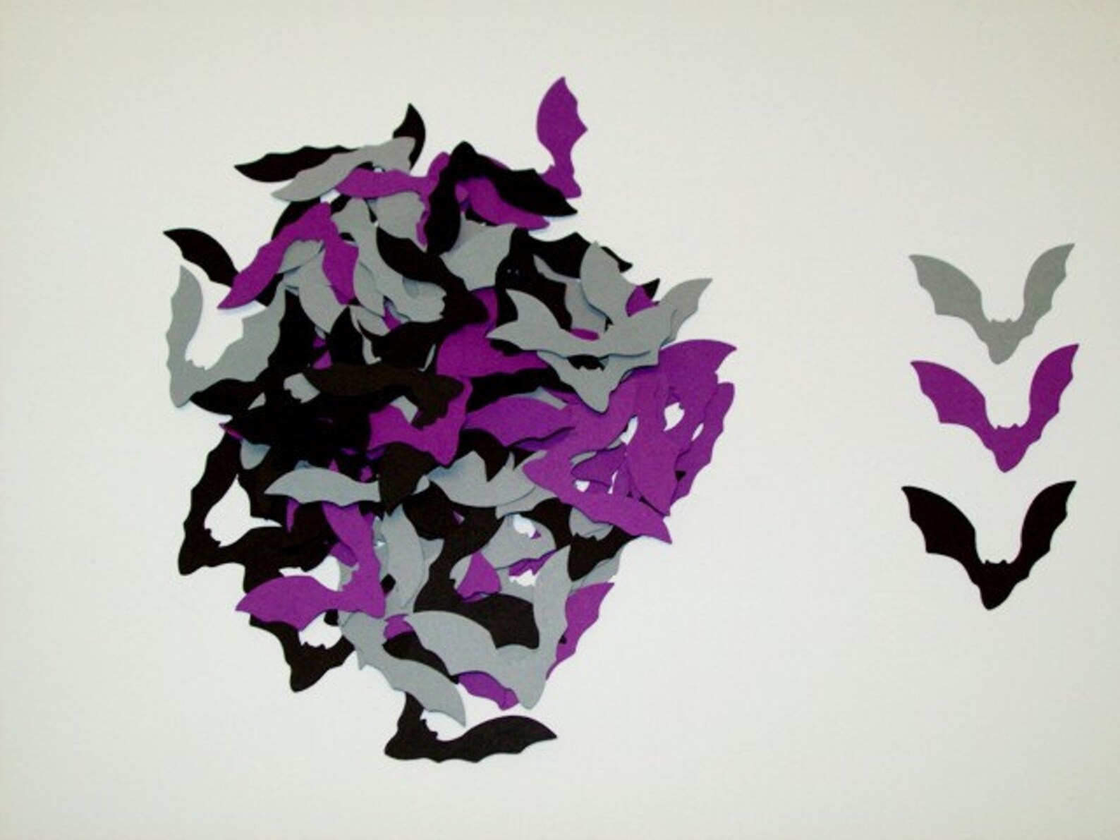 Halloween Confetti/flying Bat/ Party/ Birthday/ 100 Pieces - Etsy