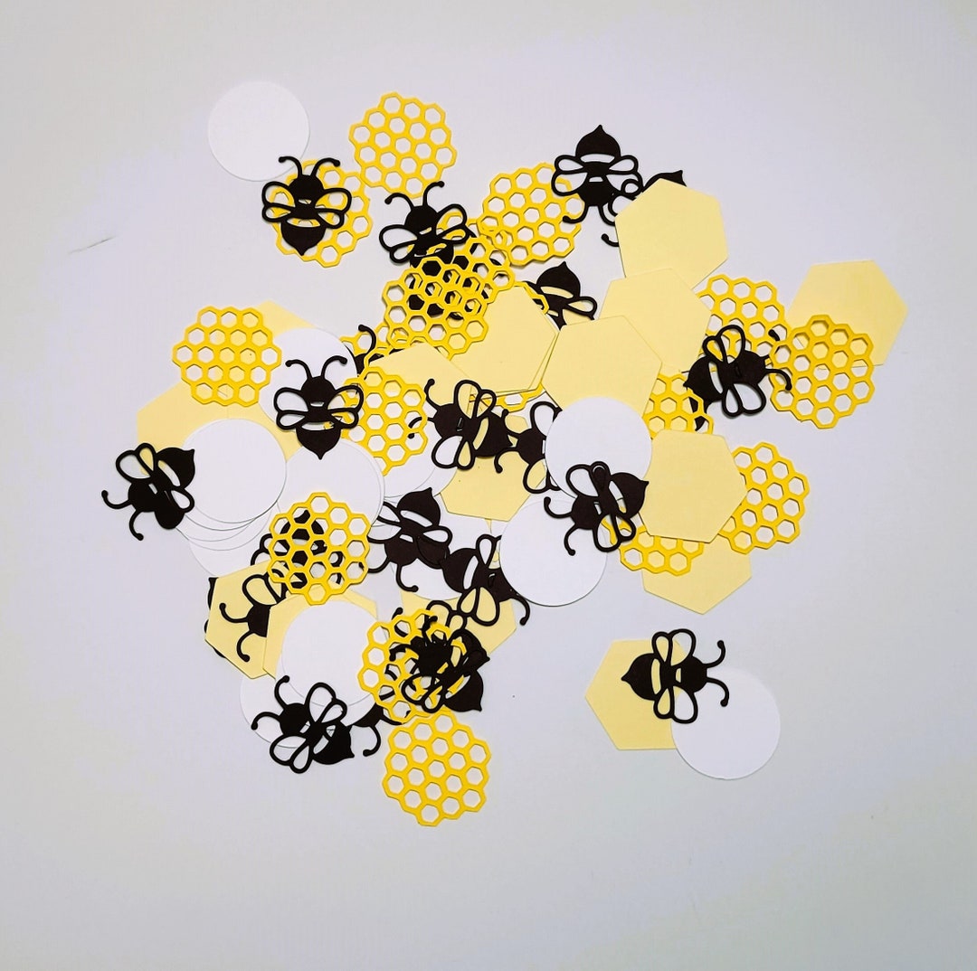 Honey Bee Confetti/ Party Supplies/happy Birthday / Party /100 Pieces ...